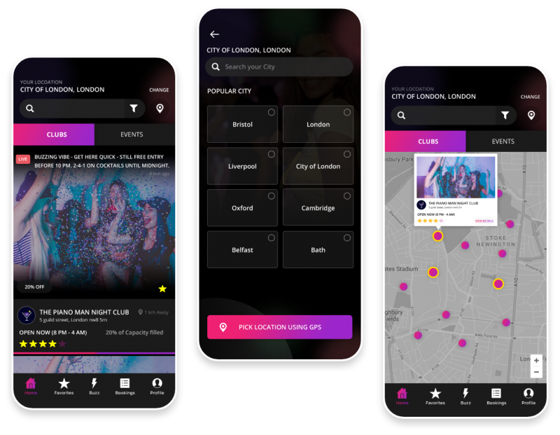 Party App – transforming your nights out