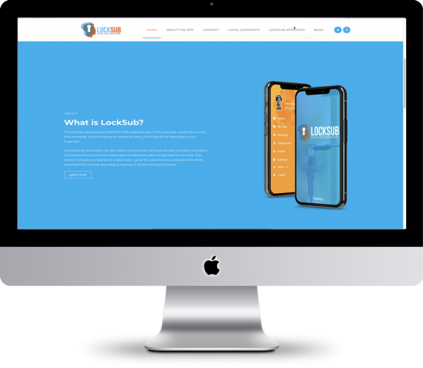 Locksub- The app that allows Locksmiths to receive and post jobs