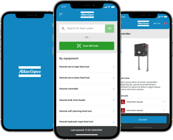 Atlas Copco Fault Code App - Appy Monkey App Developers